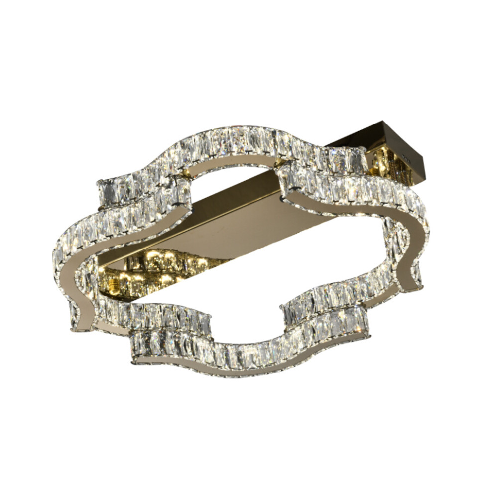 Jinan Golden Crystal LED Ceiling Light - Zest Lighting