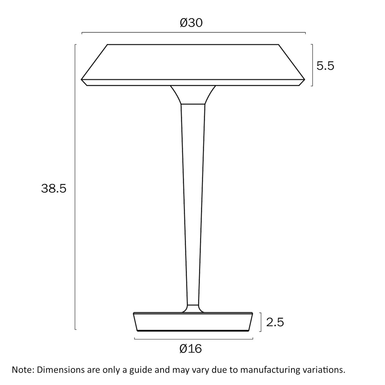 Teatro Antique Gold Contemporary LED Table Lamp - Zest Lighting