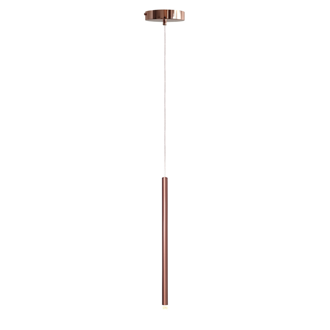 Drops Rose Gold LED Modern Pendant Light - Zest Lighting