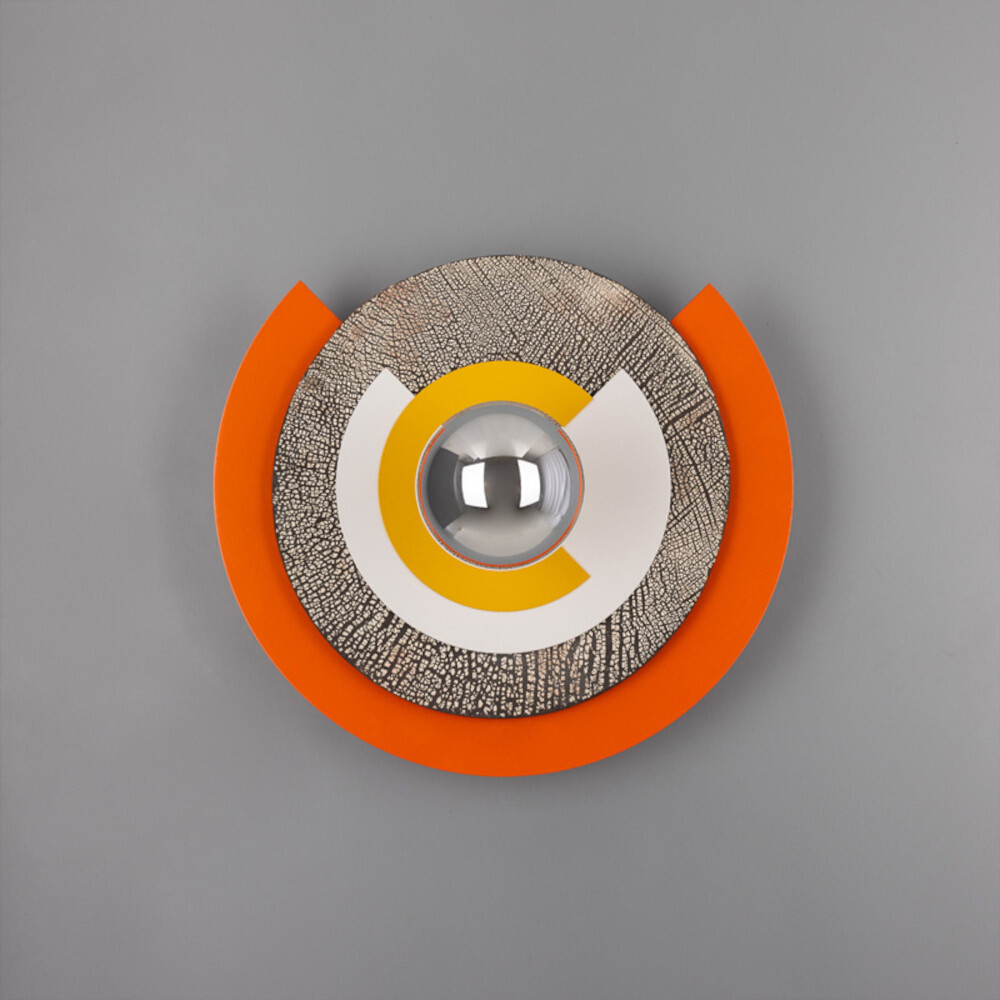 Mars Matt Black Disc Wall Lamp - Zest Lighting