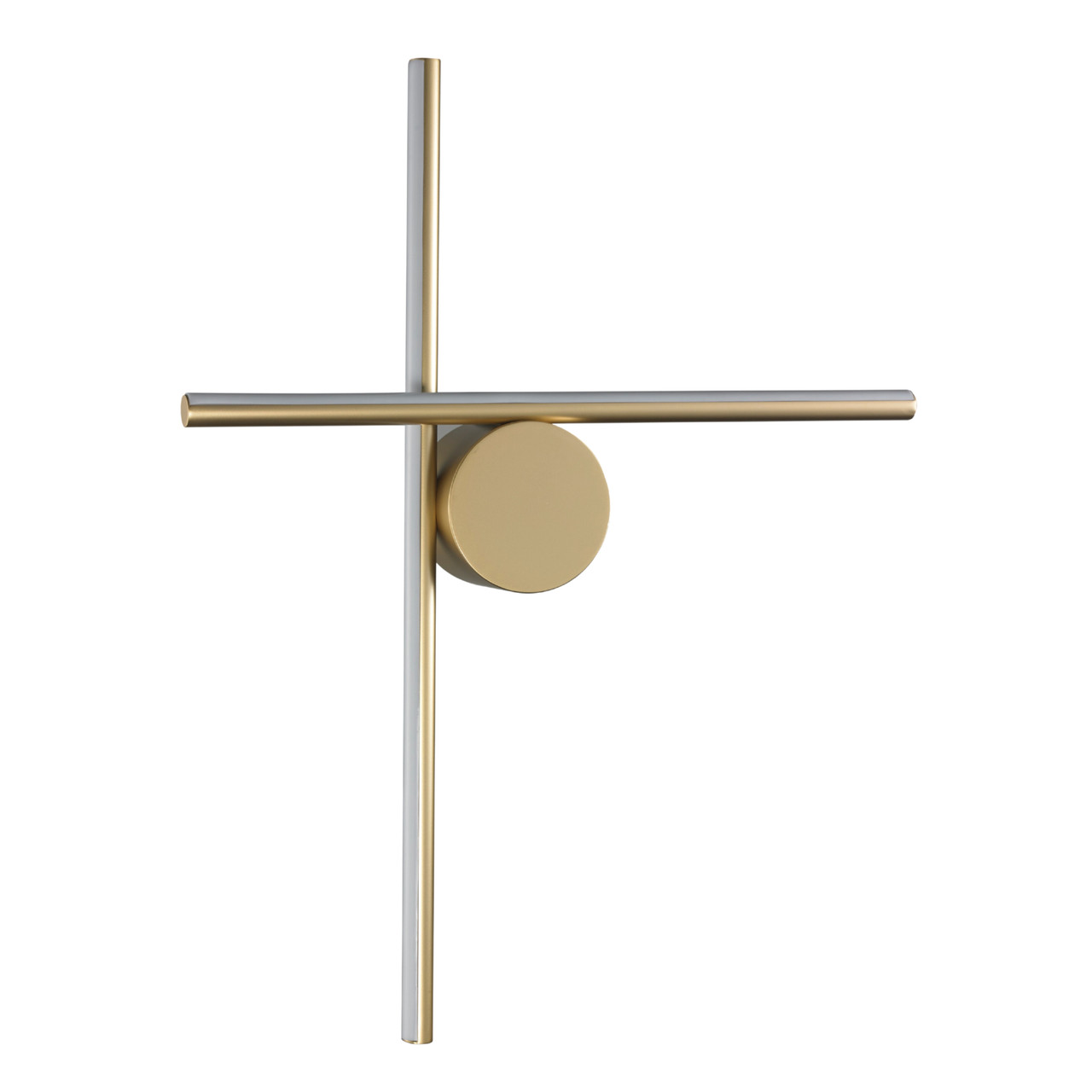 Axis Matt Gold Modern LED Wall Lamp - Zest Lighting