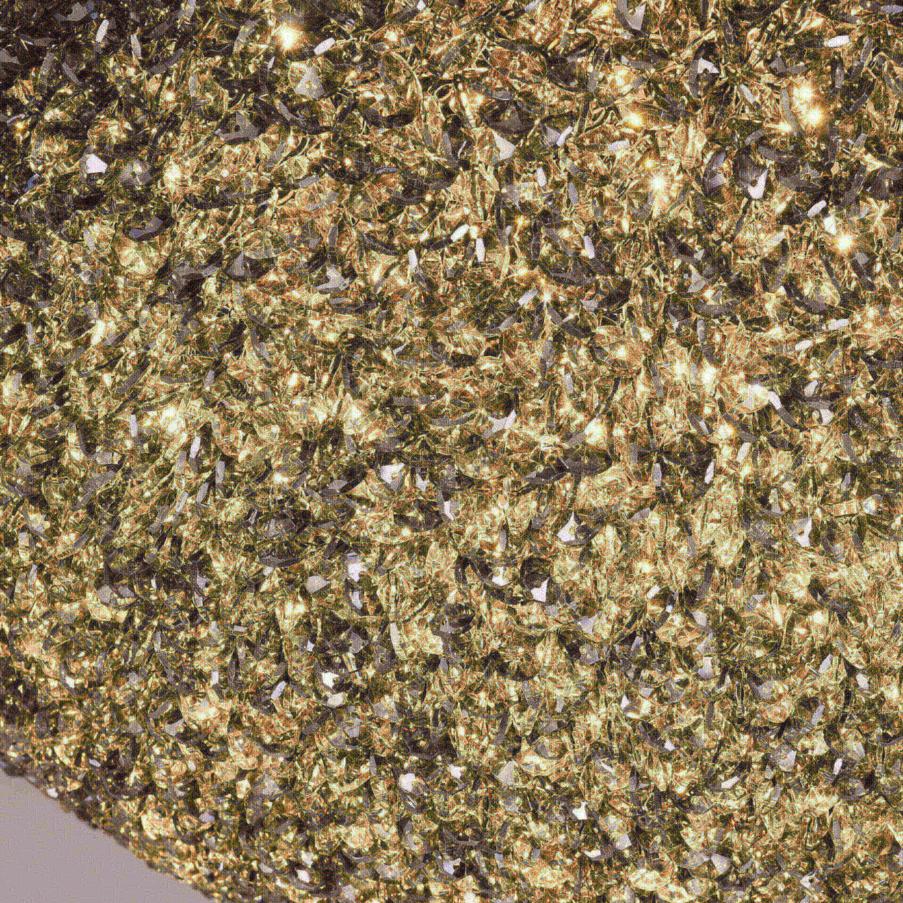 Silica Black Rock Crystal LED Ceiling Light - Zest Lighting