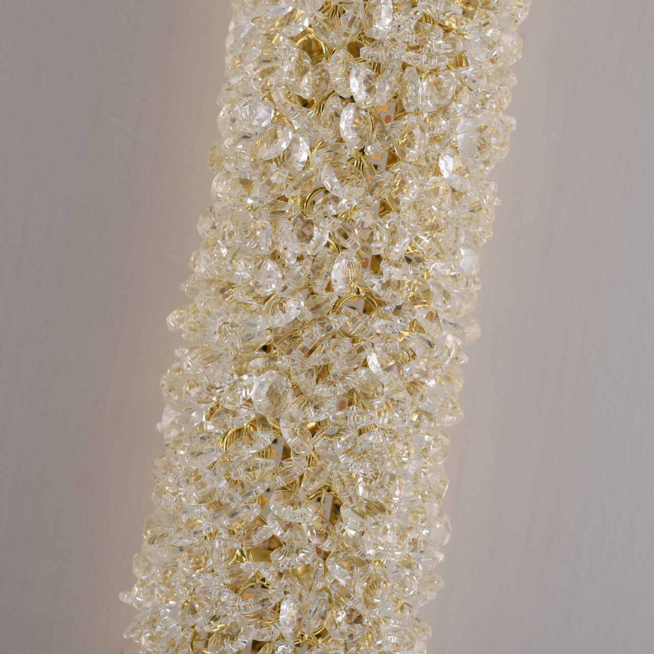 Silica Golden Rock Crystal LED Wall Light - Zest Lighting
