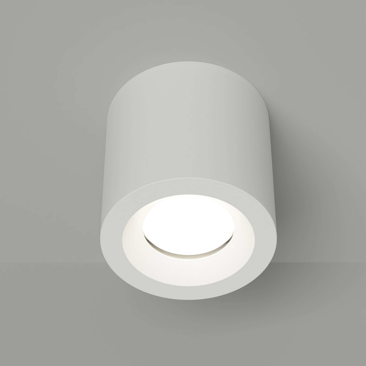 Lumina Textured White Minimalist Downlight - Zest Lighting