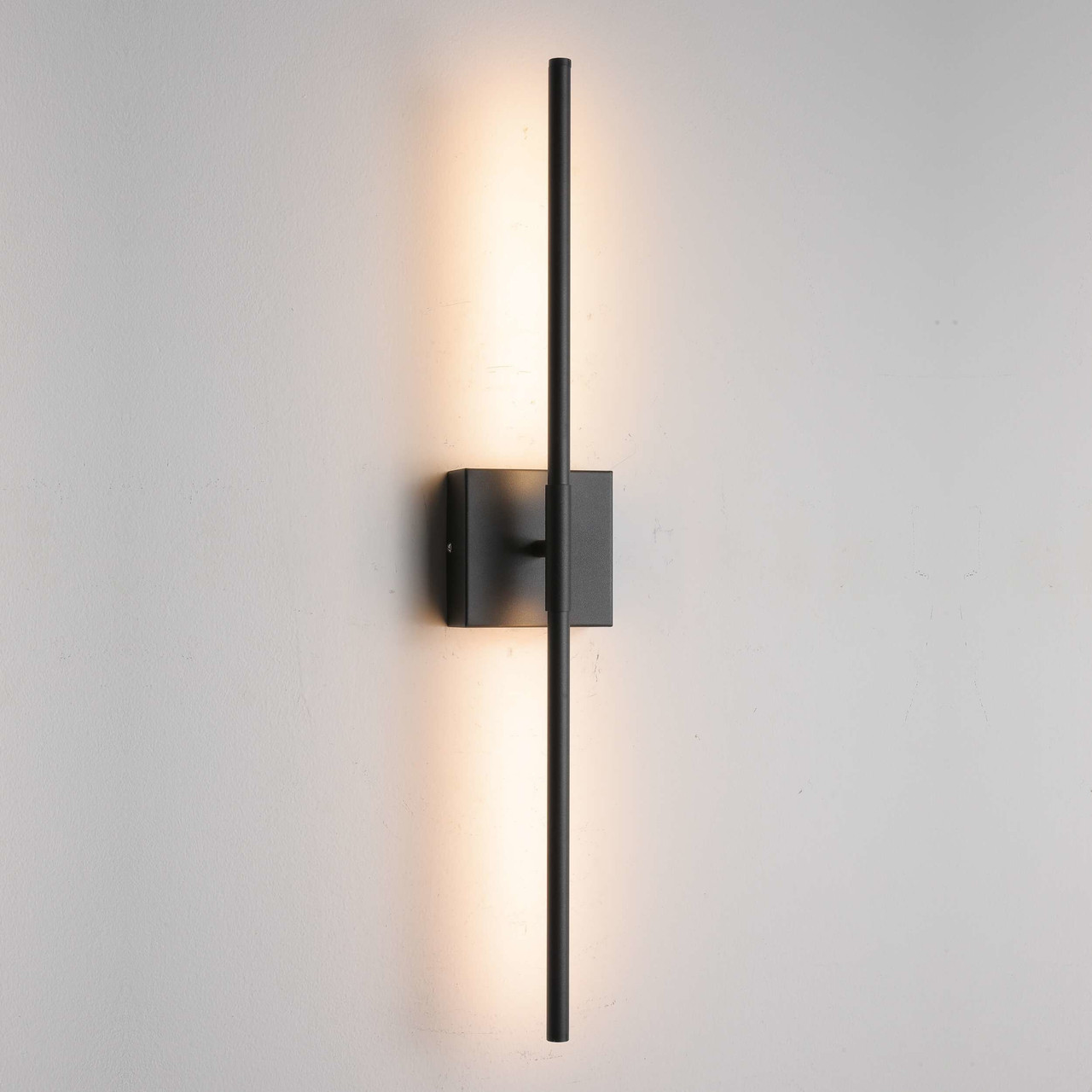 Trace Black LED Modern Wall Light - Zest Lighting