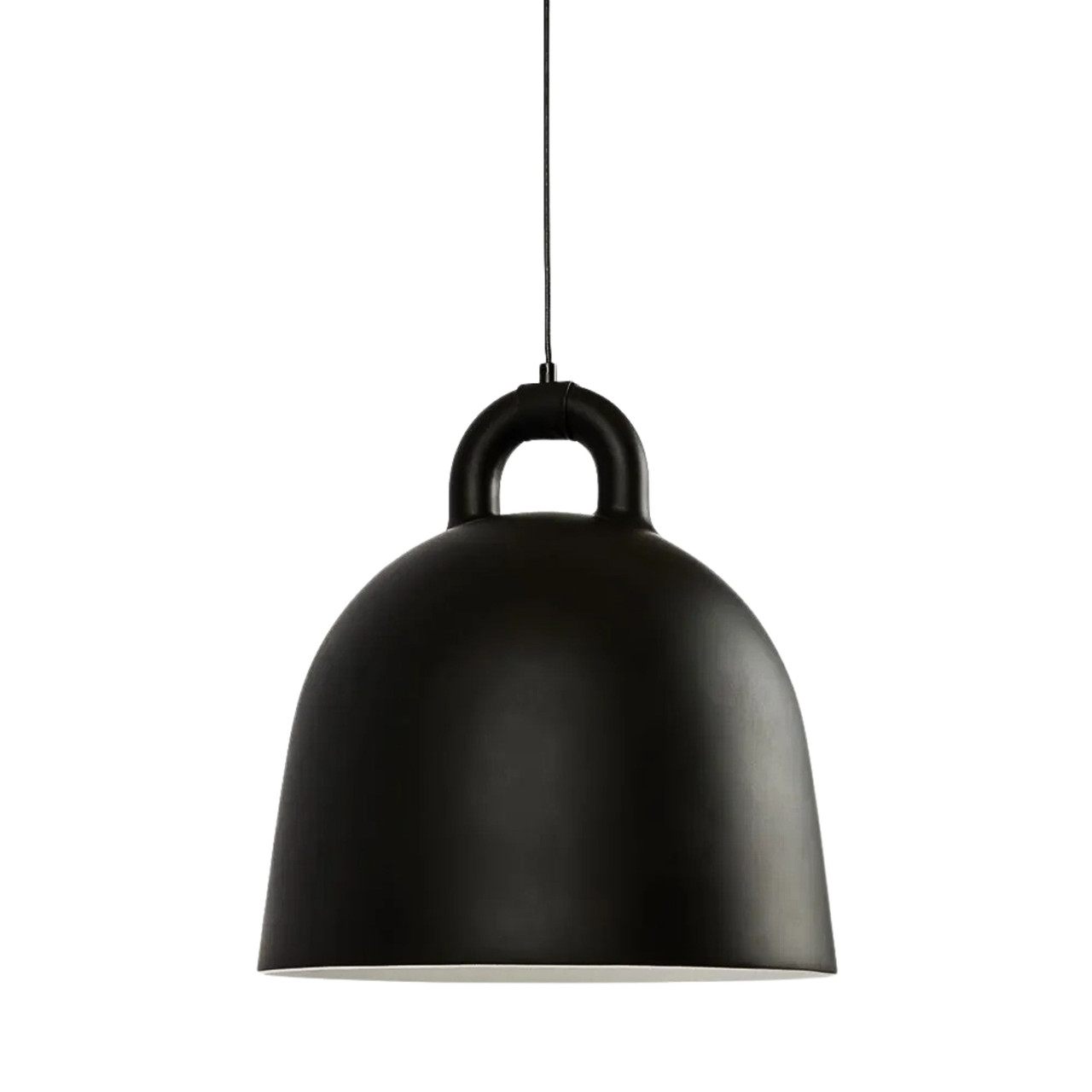 Elon Black Resin Bell Pendant Light - Zest Lighting