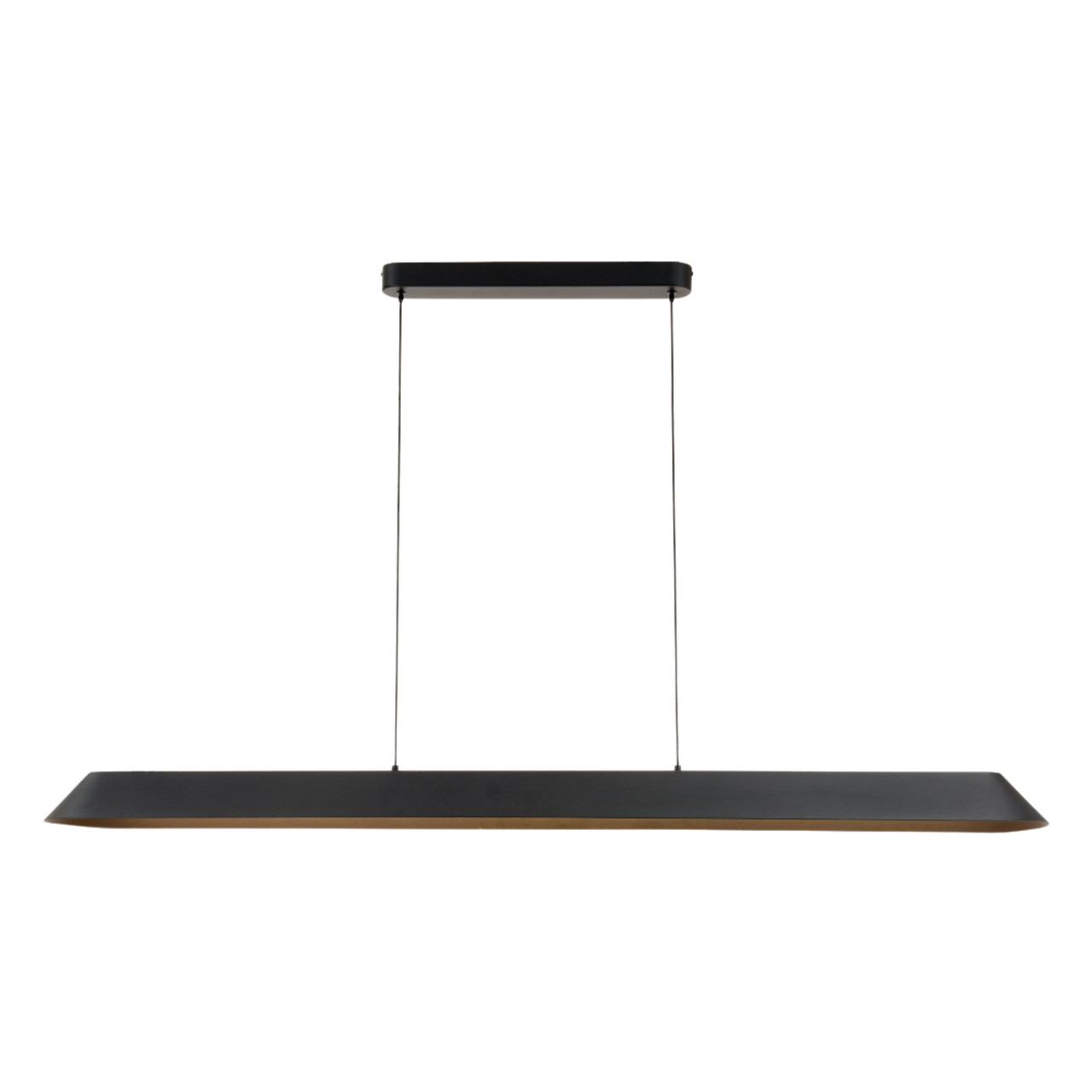 Comal Sand Black 3CCT LED Minimalist Pendant Light - Zest Lighting