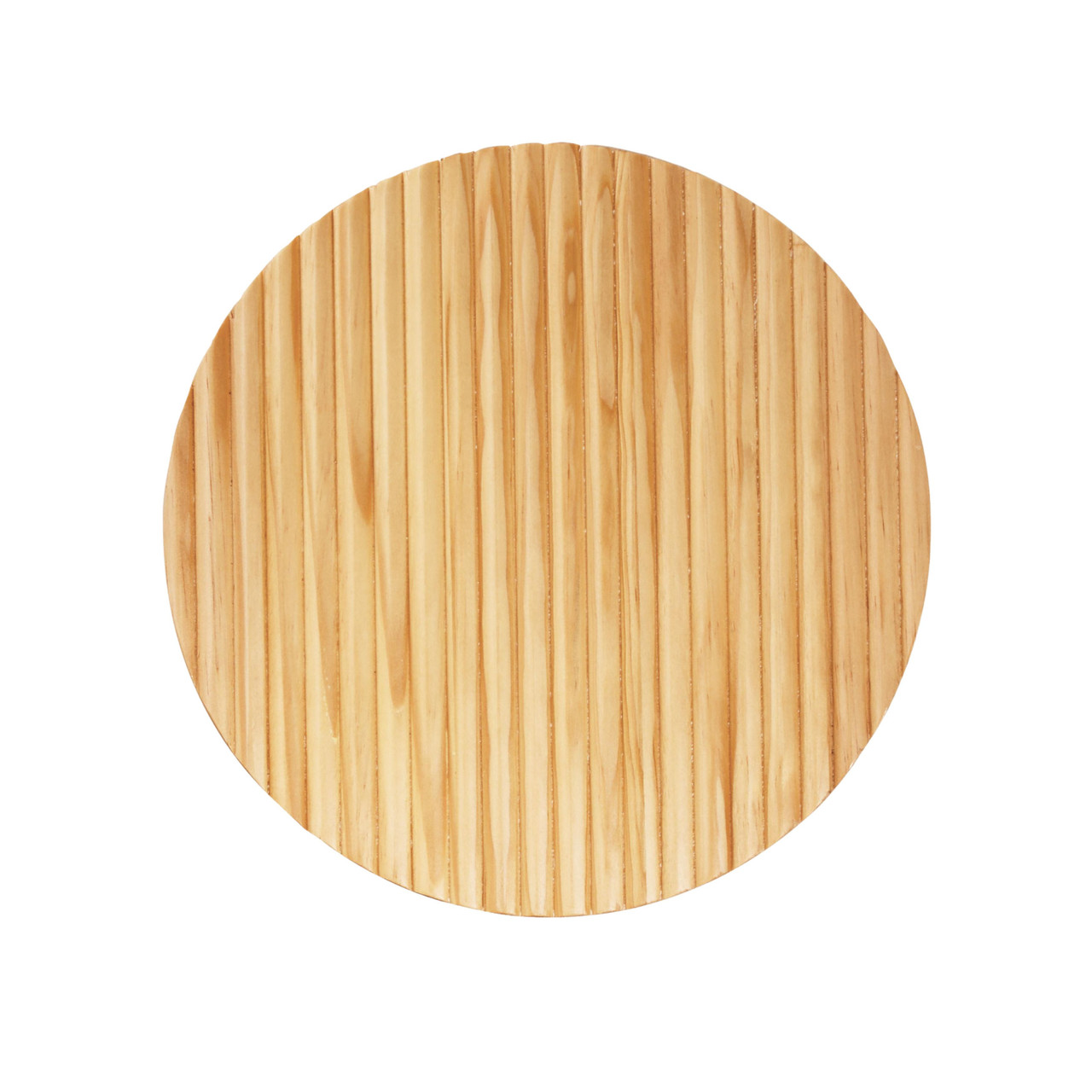 Maggie Scalloped Circular Wood Backlit 3CCT LED Wall Light - Zest Lighting