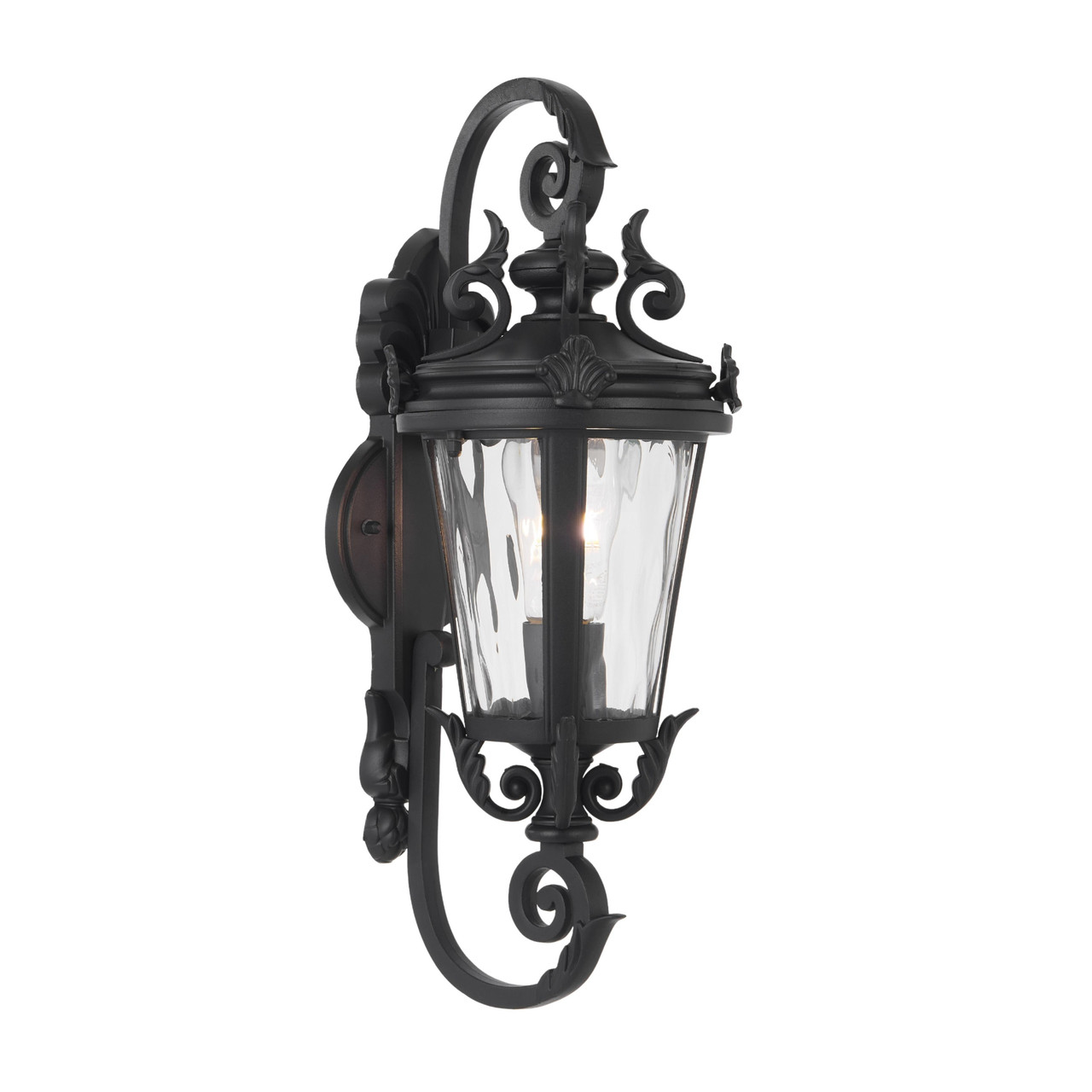 Pacol Black Traditional Coach Wall Light - Zest Lighting