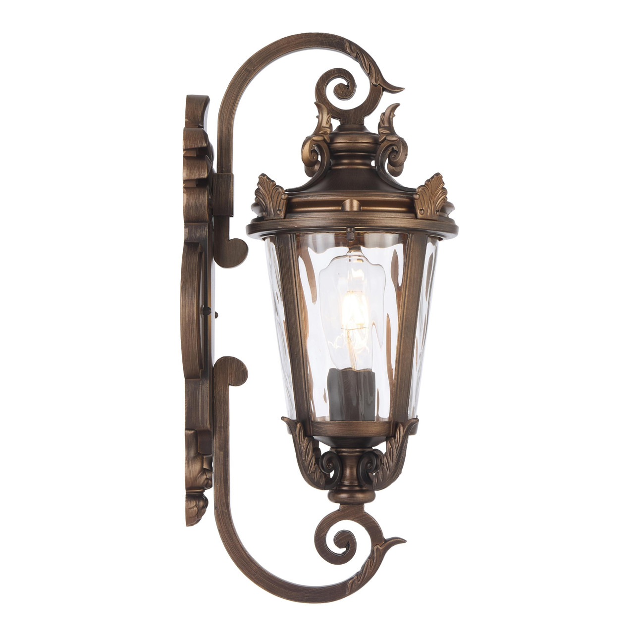 Pacol Bronze Traditional Coach Wall Light - Zest Lighting