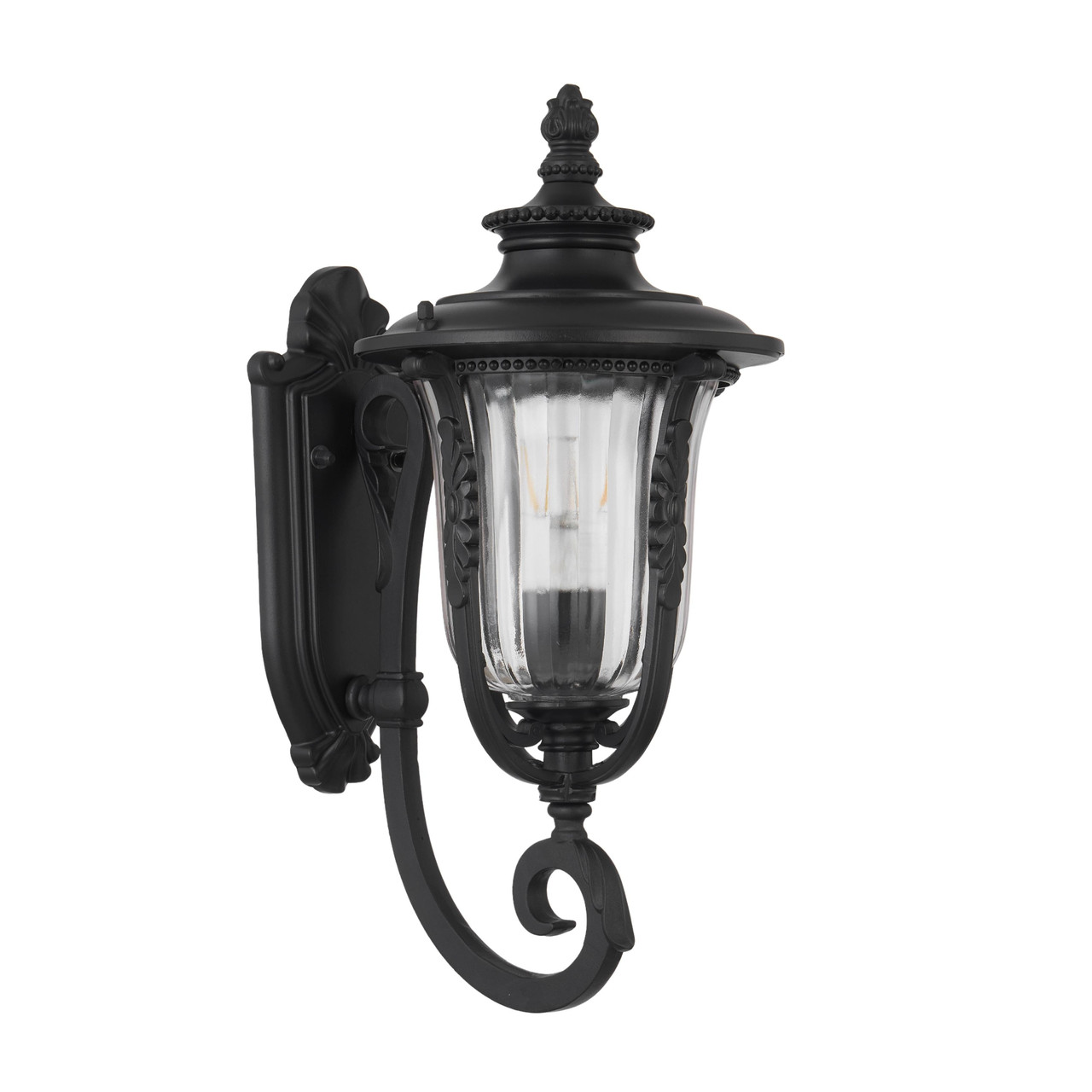 Rabanales Black Traditional Coach Wall Light - Zest Lighting