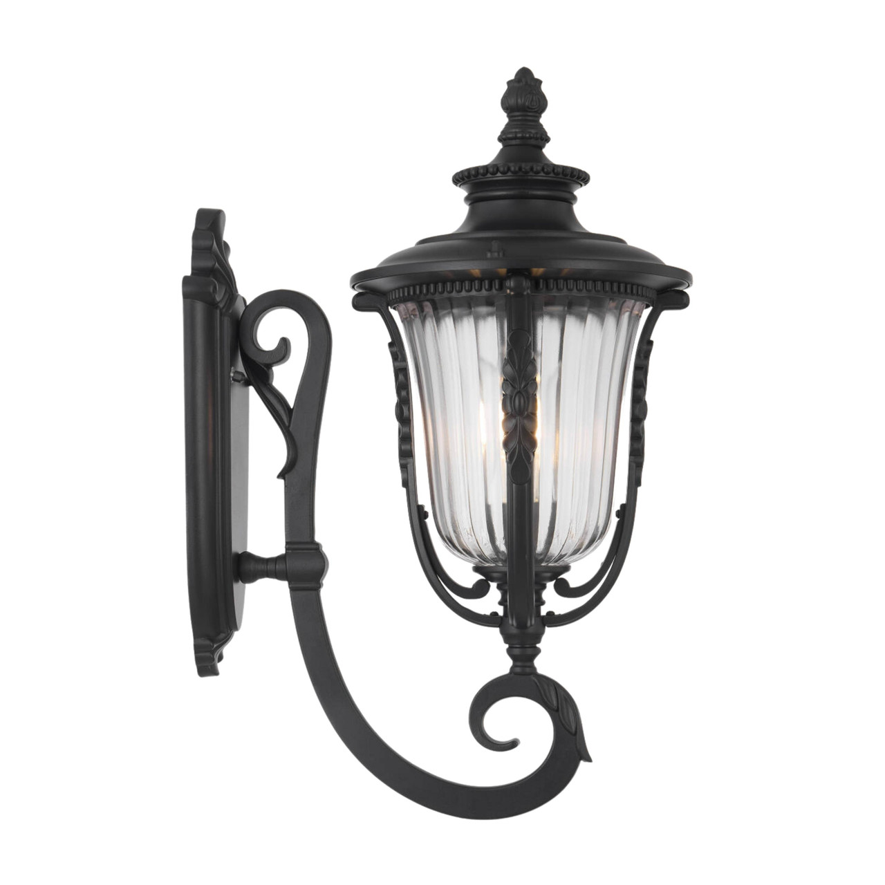 Rabanales Black Traditional Coach Wall Light - Zest Lighting