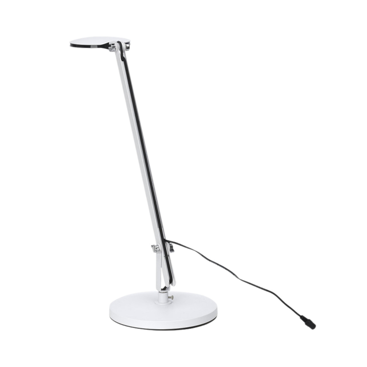 Equipoise White Dimmable Adjustable Table Desk Lamp - Zest Lighting