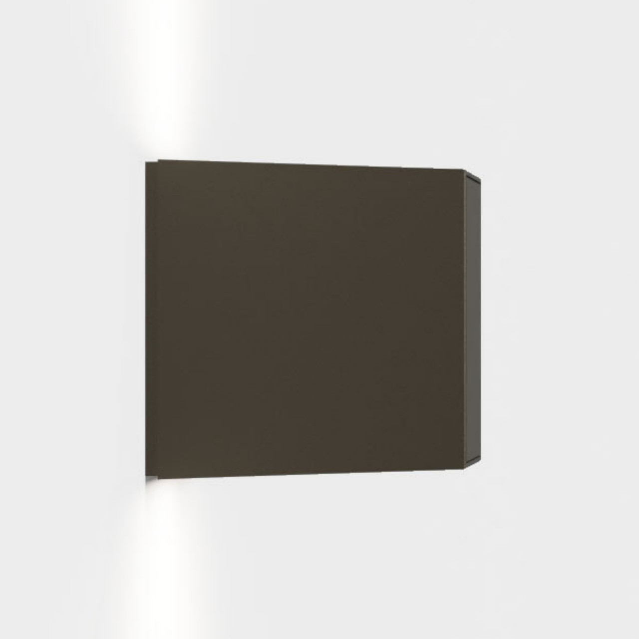 Gap Q Cool Brown Up Down Wall Light - Zest Lighting