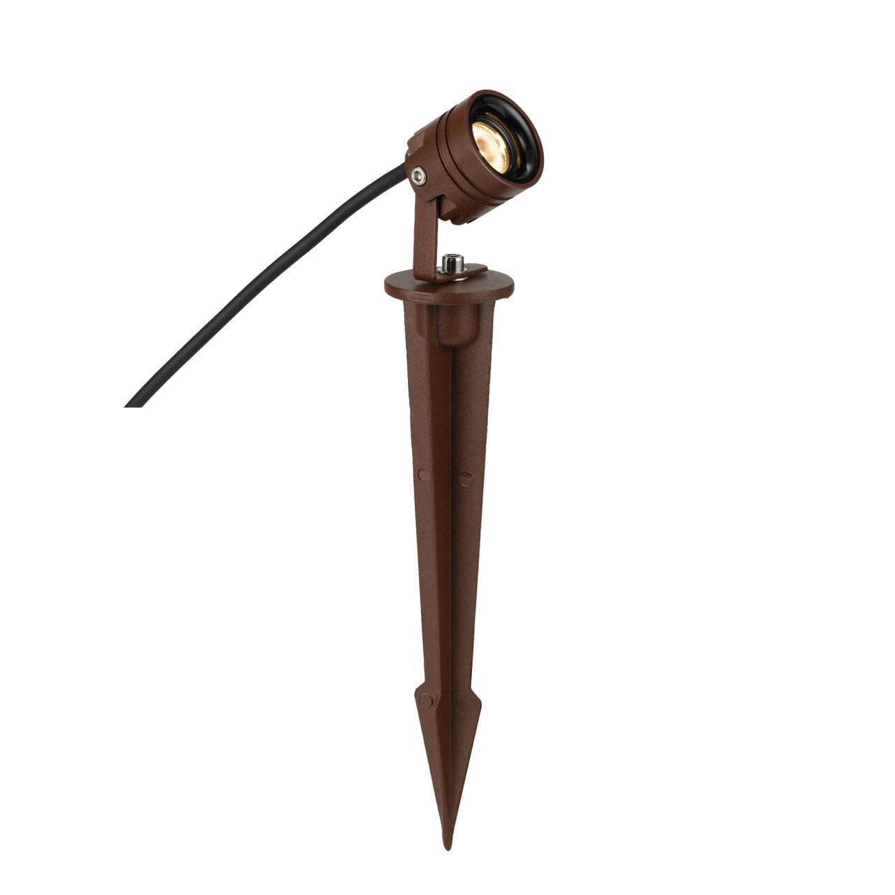 Rae Corten IP65 Low Voltage LED Short Spike Light - Zest Lighting