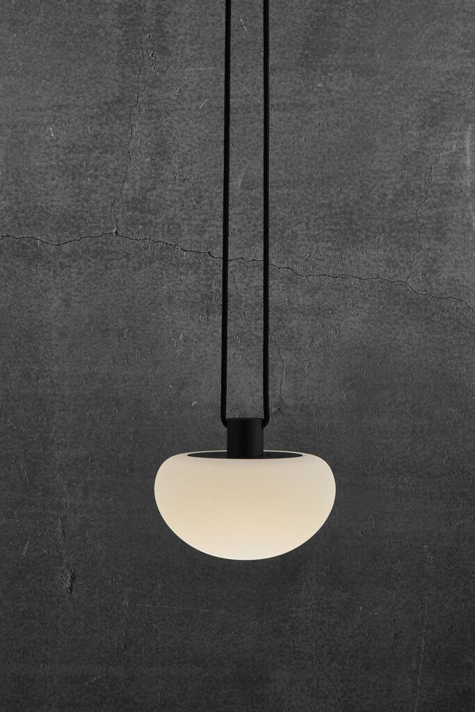 Sponge Black Opal White Portable USB Charging Pendant Lamp - Zest Lighting