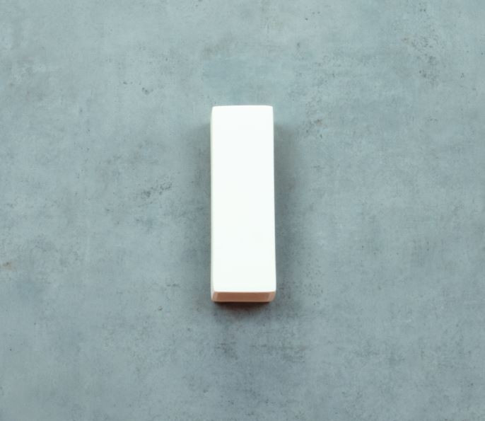 Raw Ceramic Long Box Two Way Wall Light - Zest Lighting