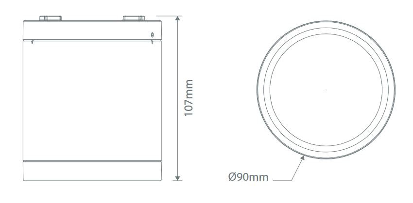 Neo Pro Black Surface Mounted LED Downlight - Zest Lighting