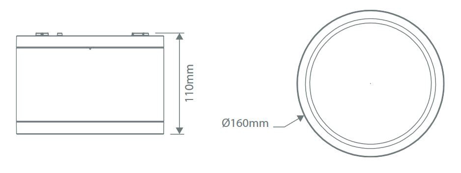Neo Pro White Surface Mounted LED Downlight - Zest Lighting
