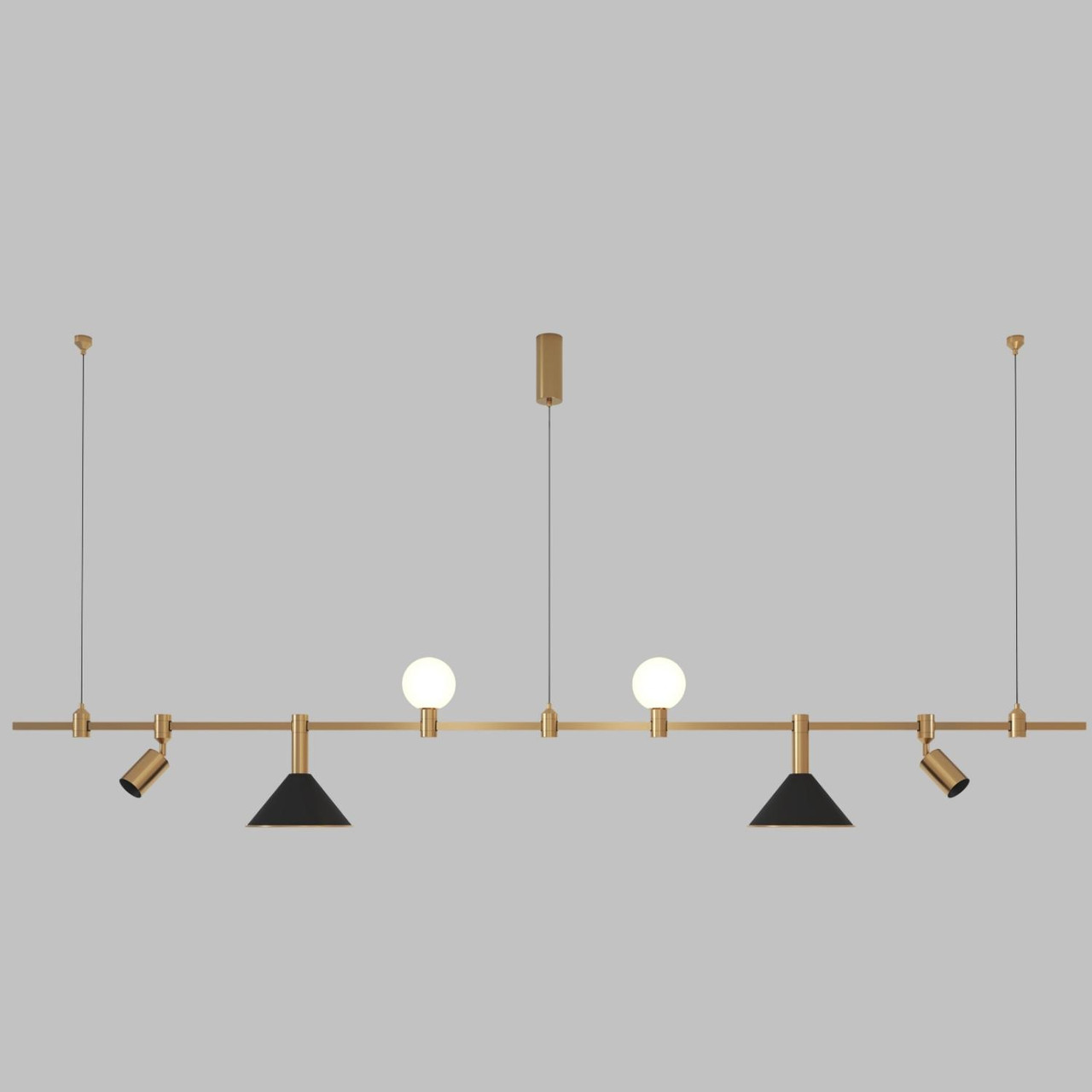 Linear Modular Suspended Light System Z003 - Zest Lighting