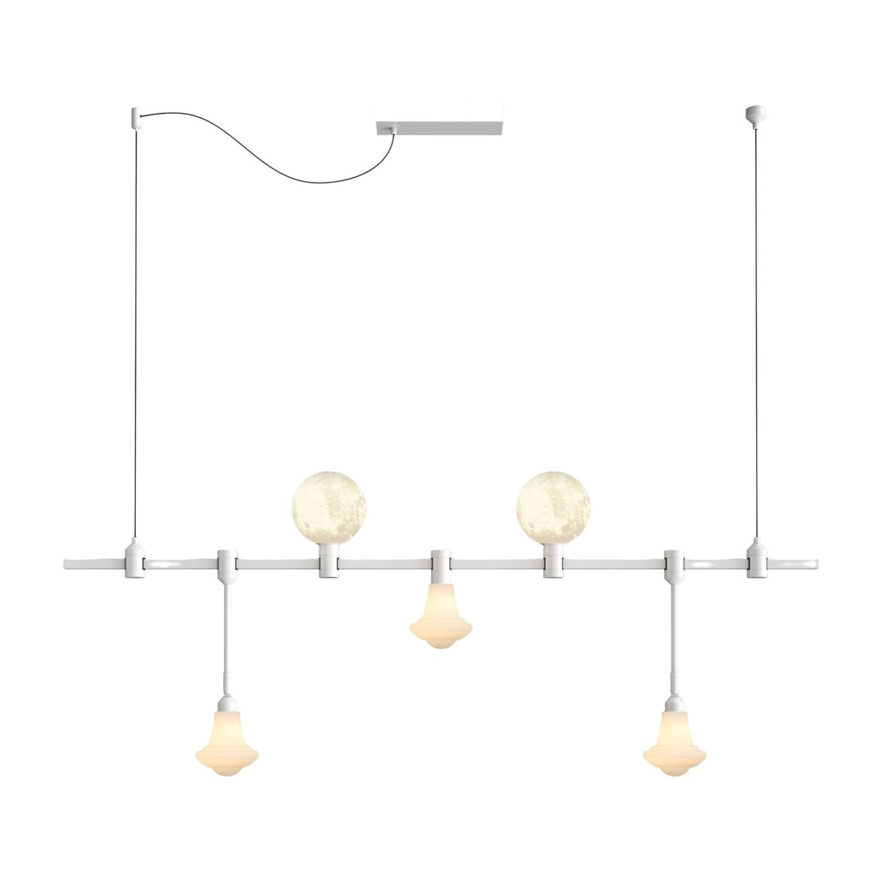 Linear Modular Suspended Light System Z006 - Zest Lighting
