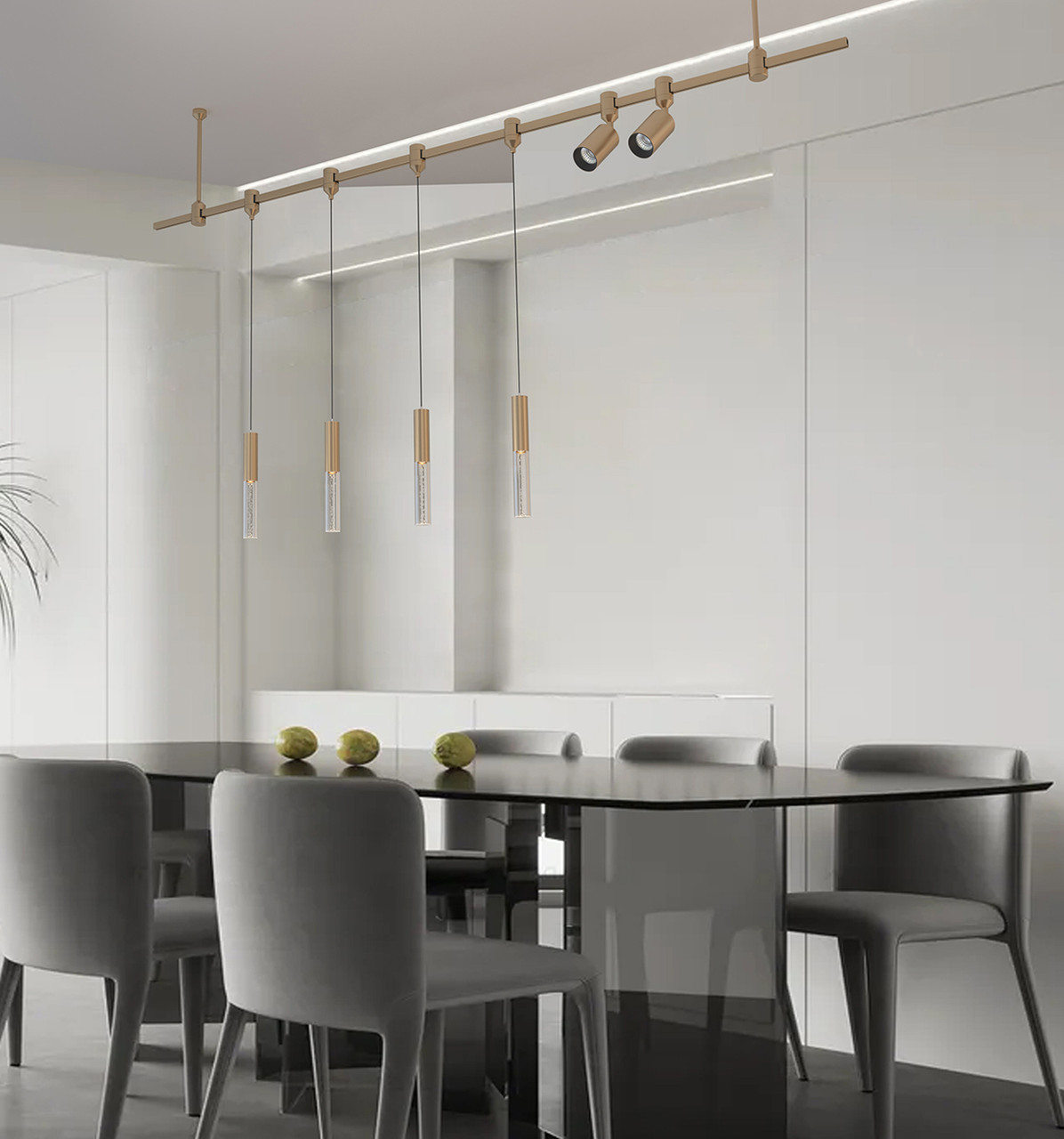 Linear Modular Suspended Light System Z010 - Zest Lighting