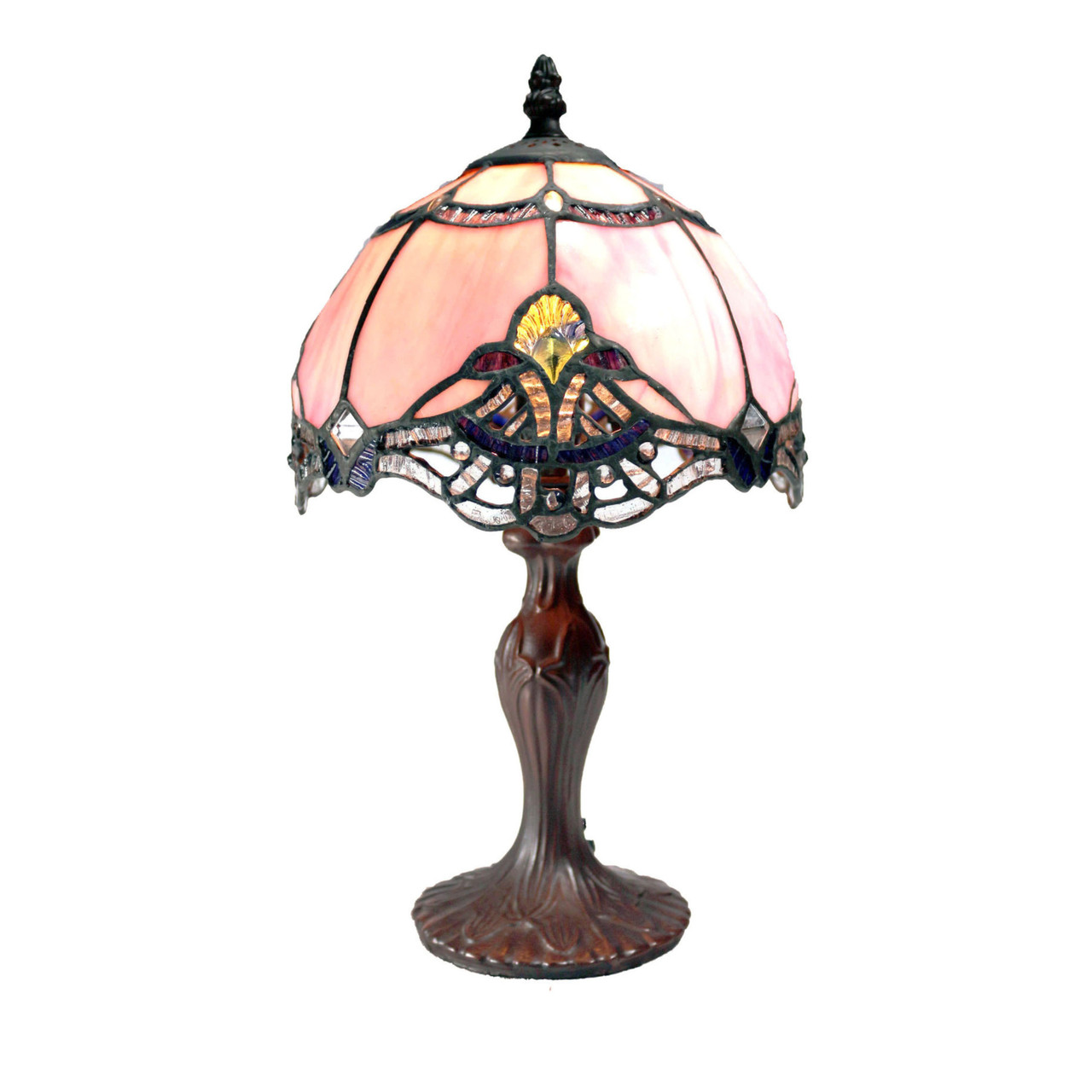 Memphis Stained Glass Table Lamp - Zest Lighting