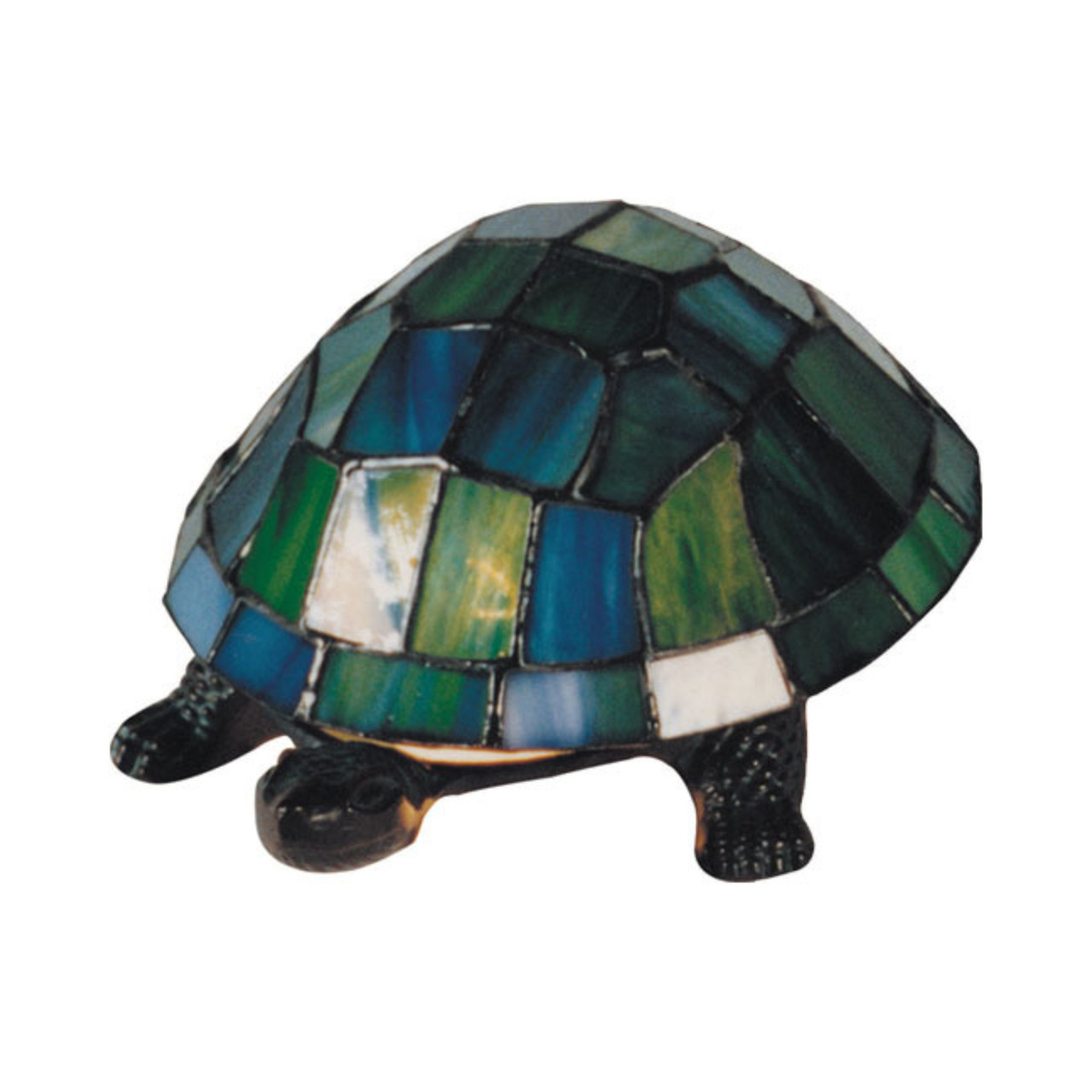 Green Turtle Tiffany Table Lamp - Zest Lighting