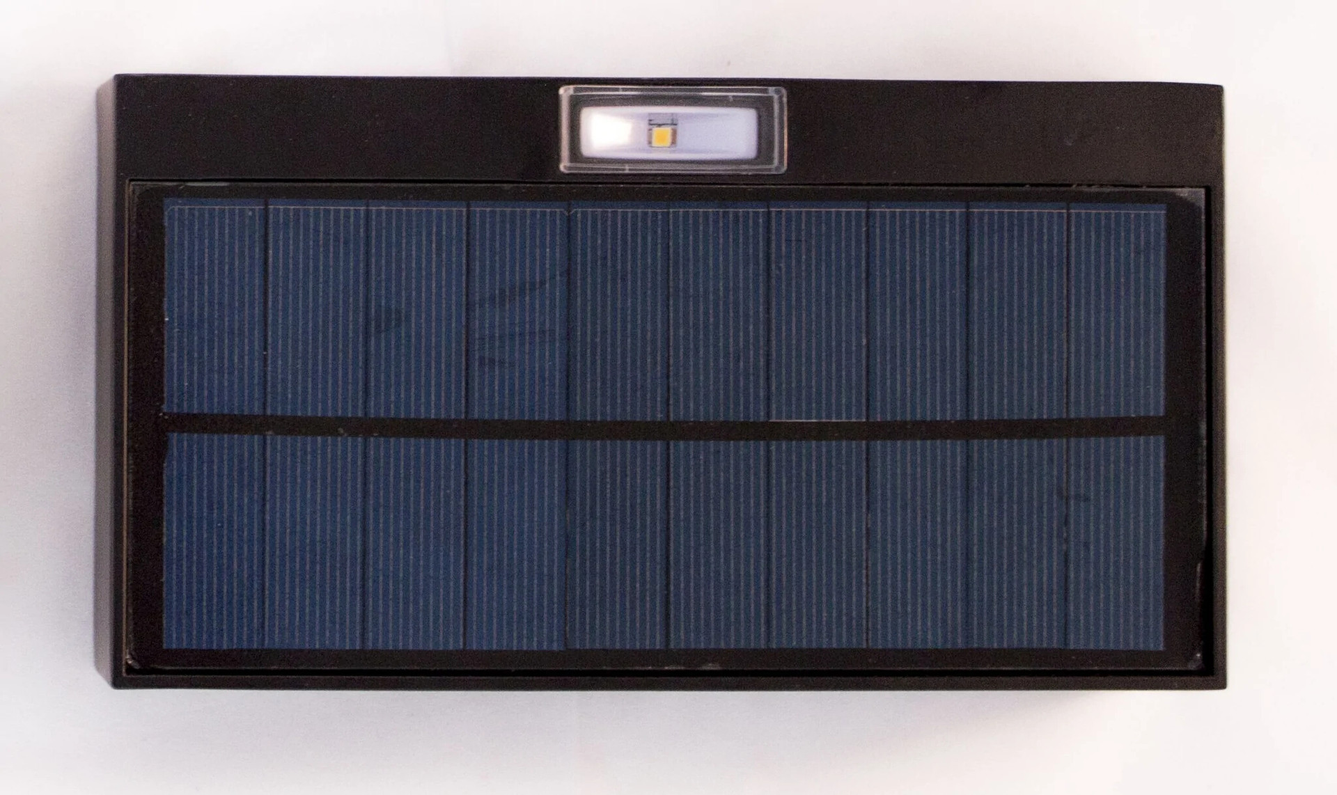 Mio Black Modern Solar Up and Down Wall Light - Zest Lighting