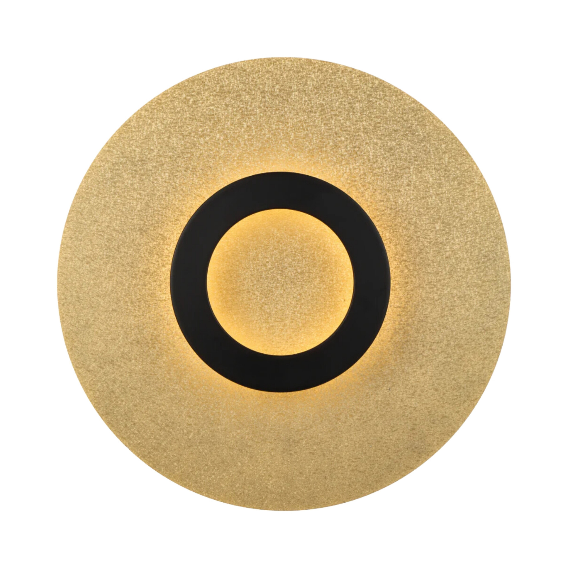 Spanish Marble Black Circular Wall Light (MARBLE-BK-W)