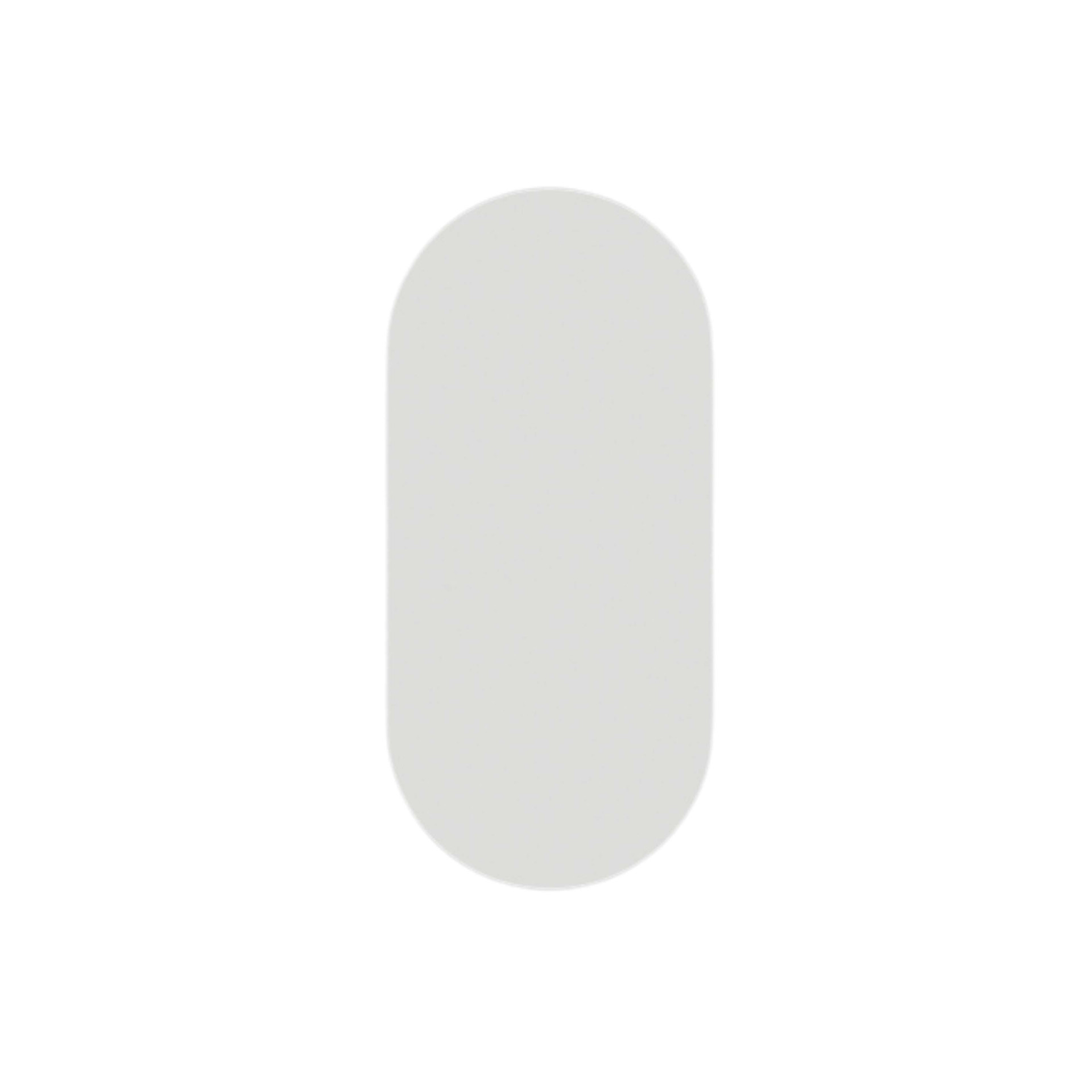 Shadow Mini White Plate LED Wall Light - Zest Lighting