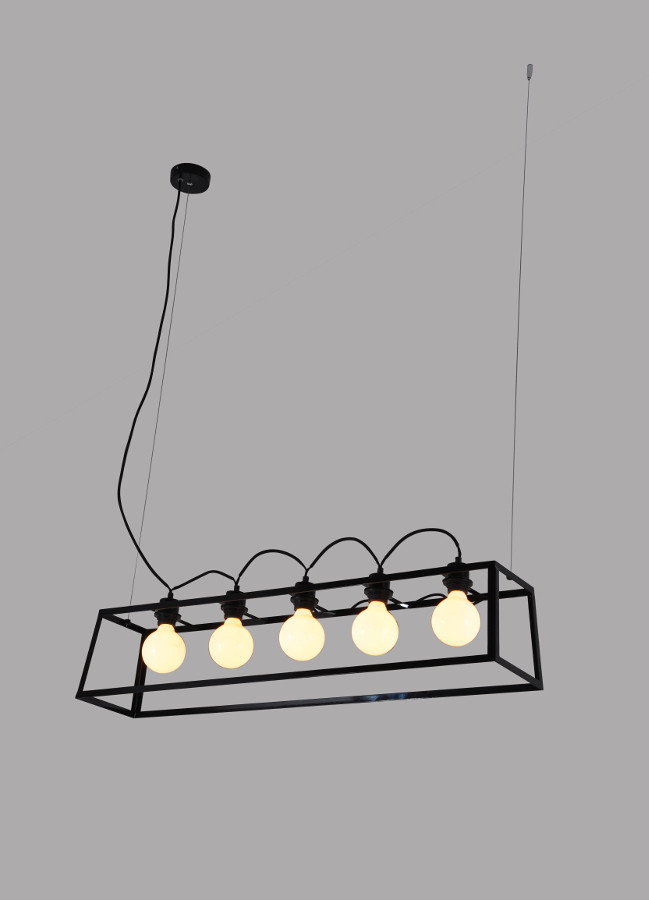 Pop Bar 5 Light Pendant Light - Zest Lighting