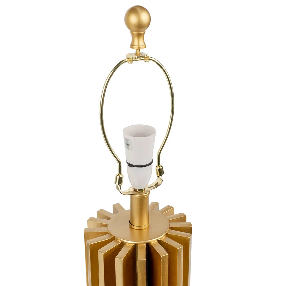 Caroline Matt Gold Table Lamp - Zest Lighting