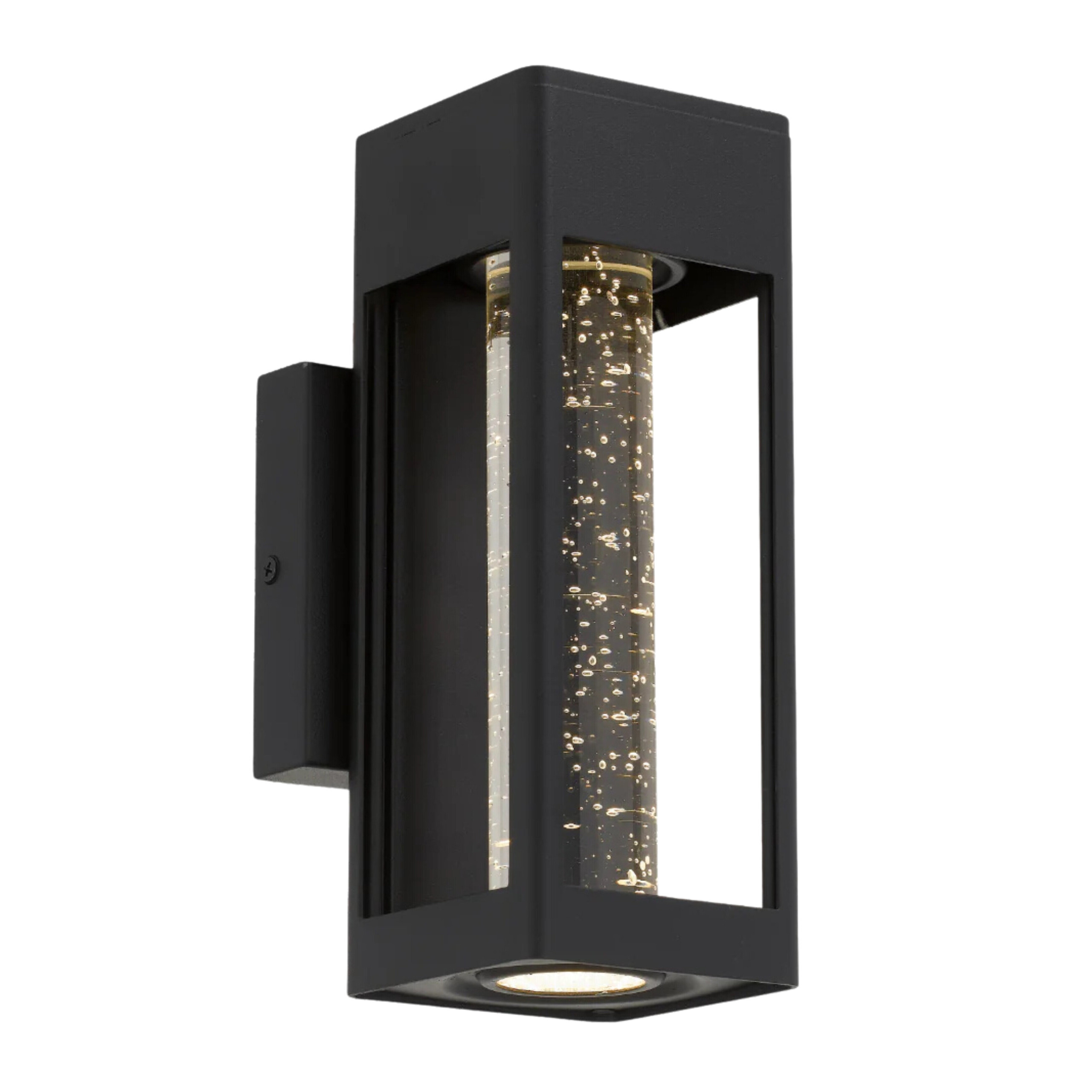 Stay Short Black Wall Light - Zest Lighting