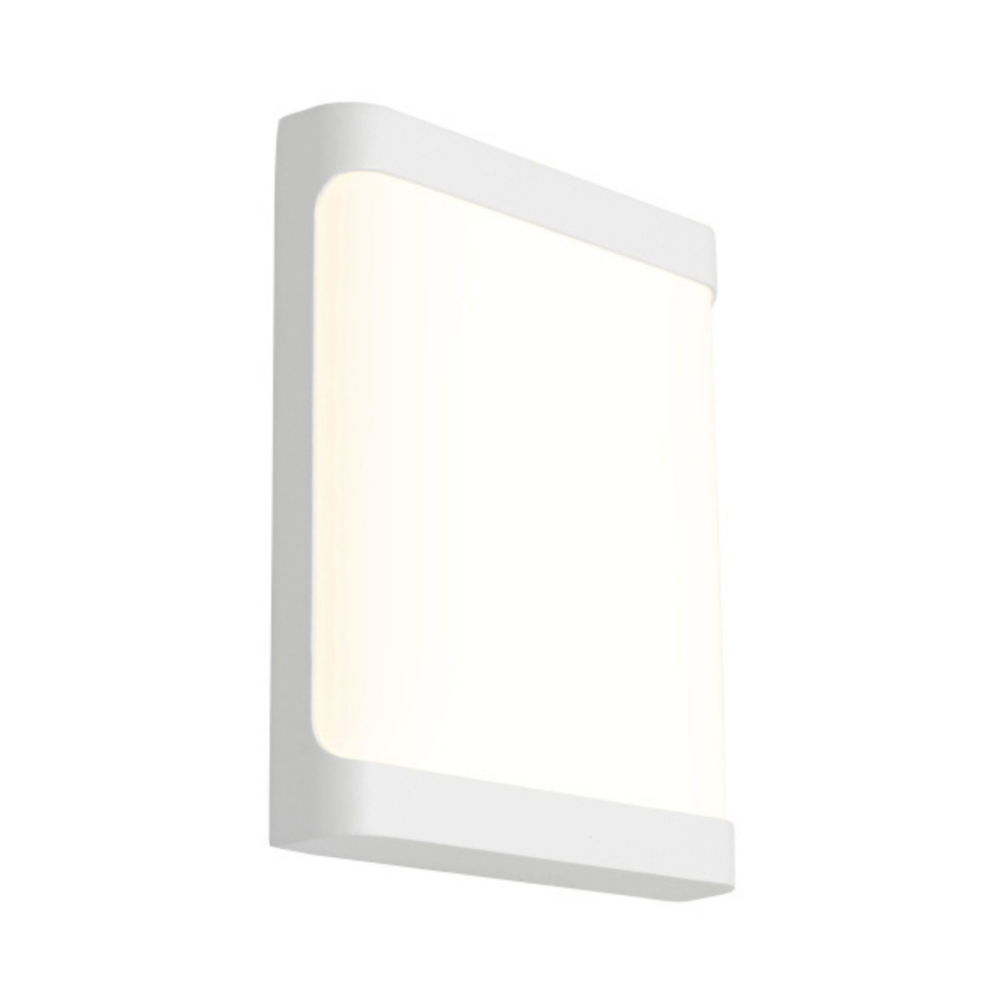 Odessa White 3CCT LED Plain Exterior Wall Light - Zest Lighting