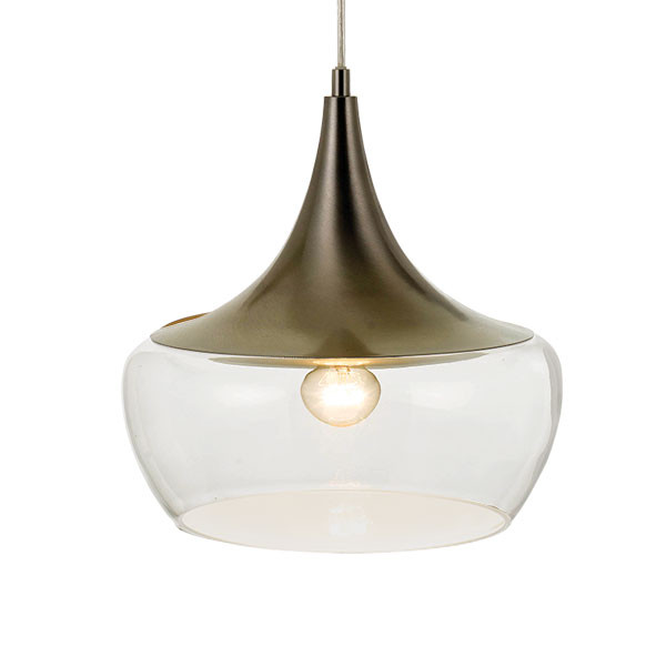Blub Metal Glass Pendant Light - Zest Lighting