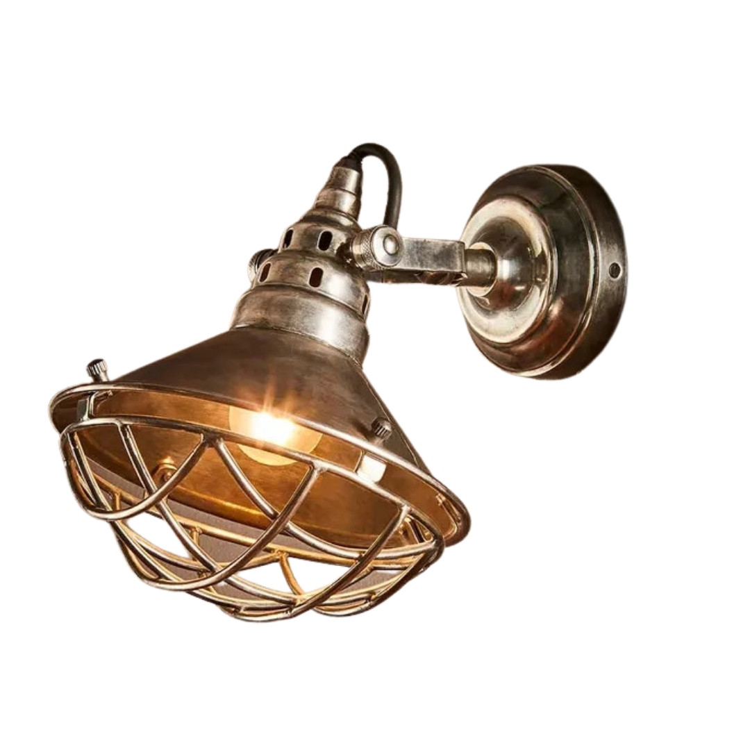 Hink Caged Wall Light - Zest Lighting