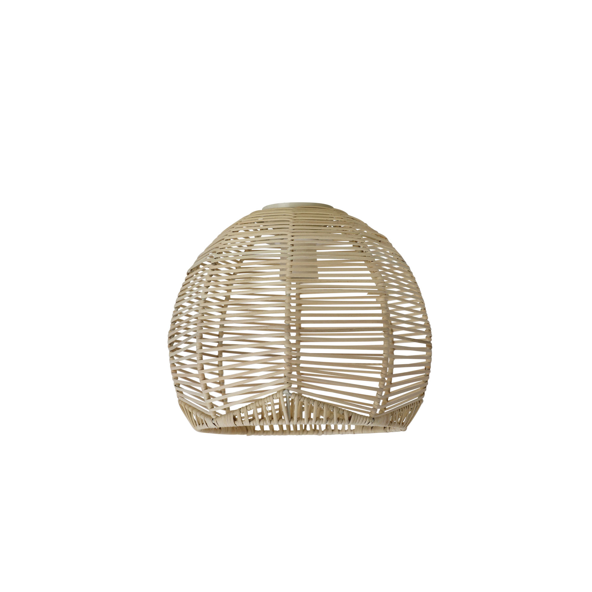 Cage Small Natural Rattan Cane Pendant Shade - Zest Lighting