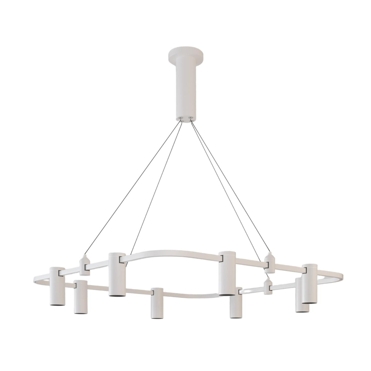 Square Modular Suspended Light System F001 - Zest Lighting