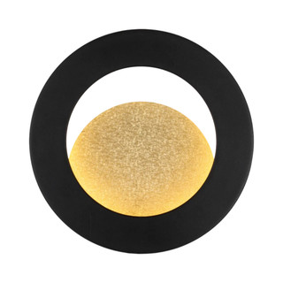 Spanish Marble Black Circular Wall Light (MARBLE-BK-W)