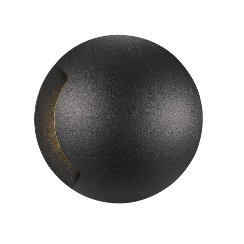 Lucio 3W Black One-Way Inground Light - Zest Lighting