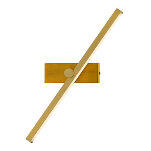 Flagami Gold 3CCT LED Vanity Wall Light - Zest Lighting
