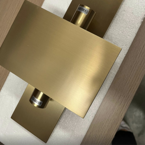 Adonis Rectangular Brass Marble Alabaster LED Wall Light - Zest Lighting