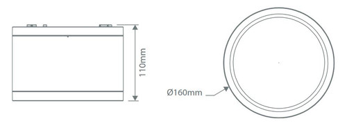 Neo Pro White Surface Mounted LED Downlight - Zest Lighting