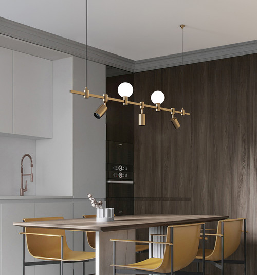 Linear Modular Suspended Light System Z004 - Zest Lighting