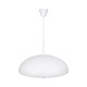 Versale White Dome Pendant Light - Zest Lighting