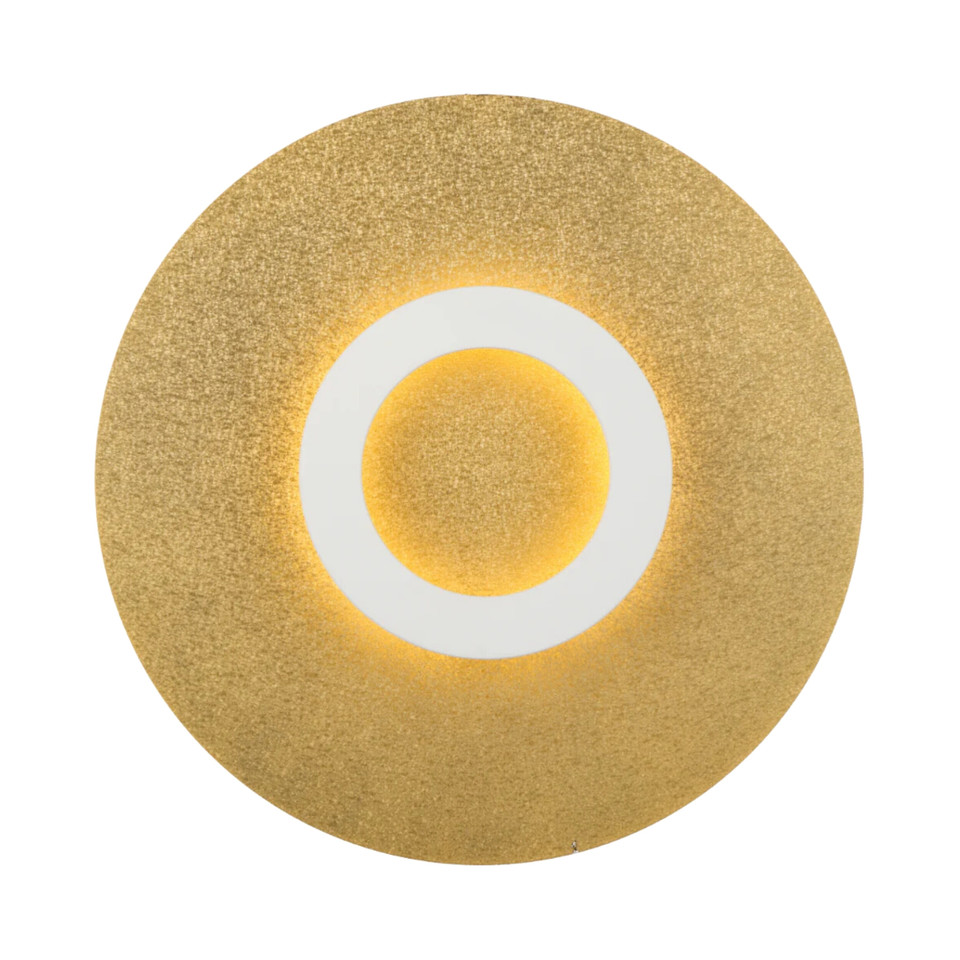 Spanish Marble Gold Circular Wall Light (MARBLE-BR-W)