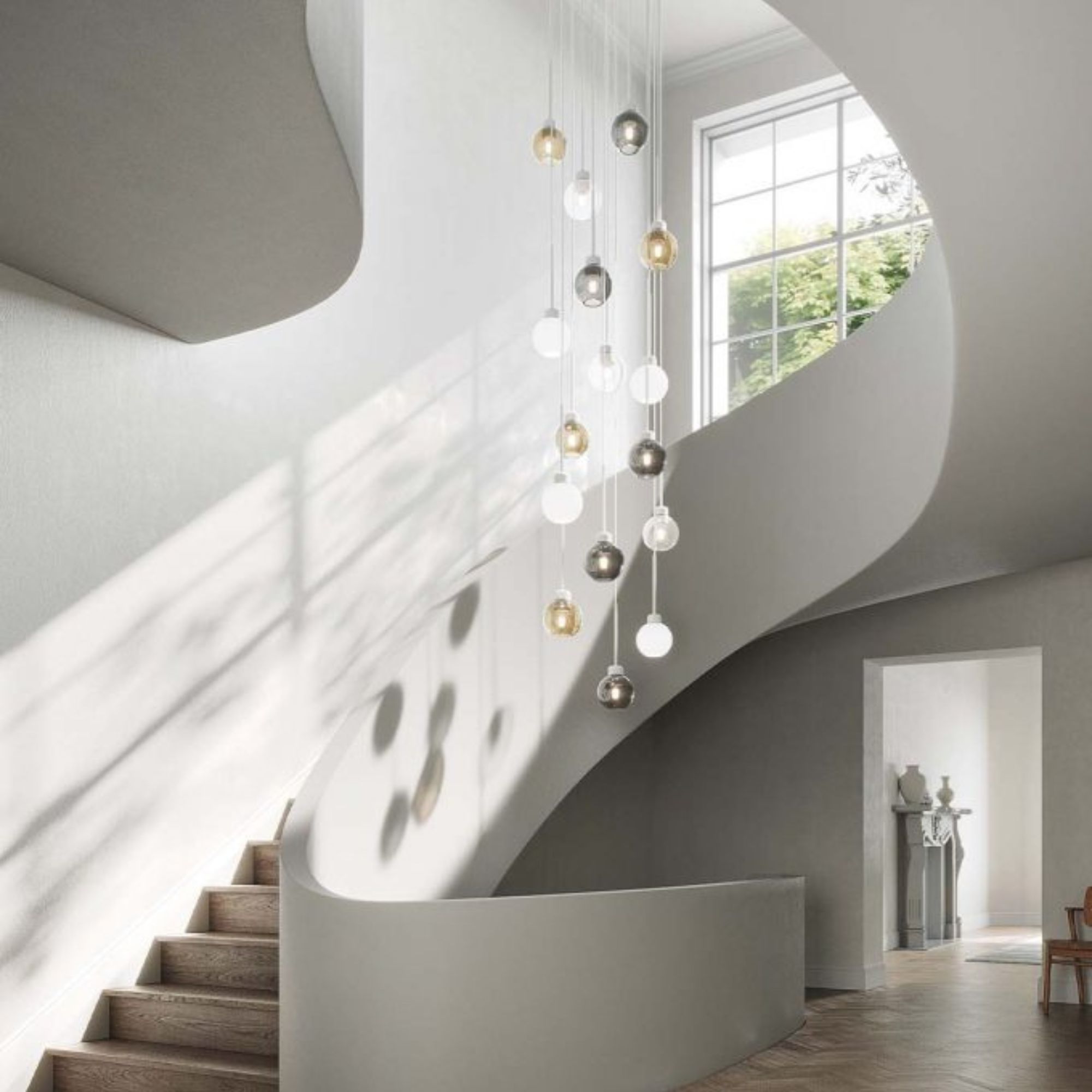 How to Choose Pendant Lights for your Stairway - Zest Lighting