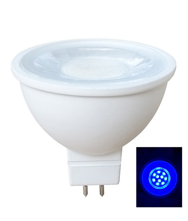 5W 12V Non-Dimmable Blue MR16 LED Bulb