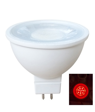 5W 12V Non-Dimmable Red MR16 LED Bulb